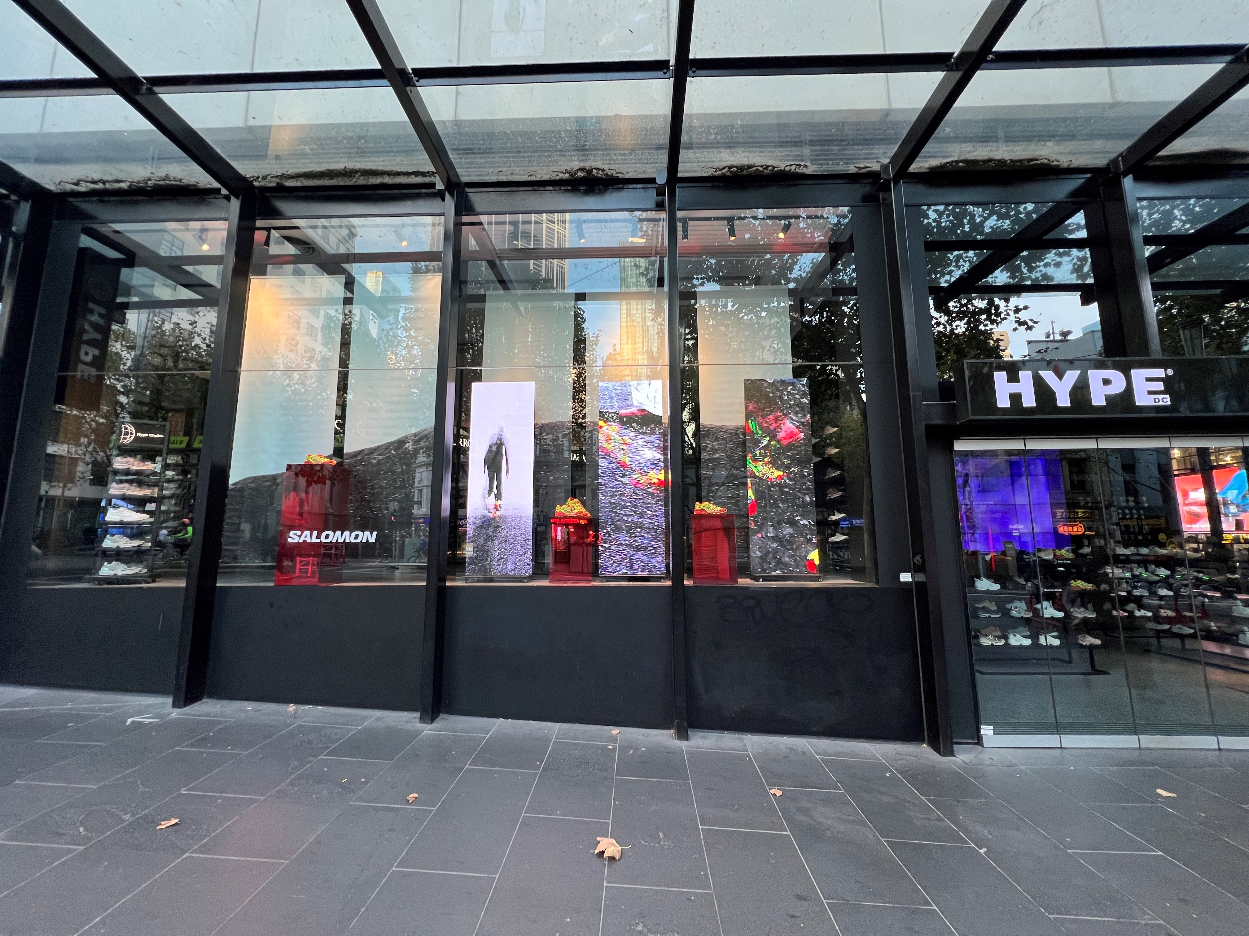 Salomon // Hype DC Window Takeover