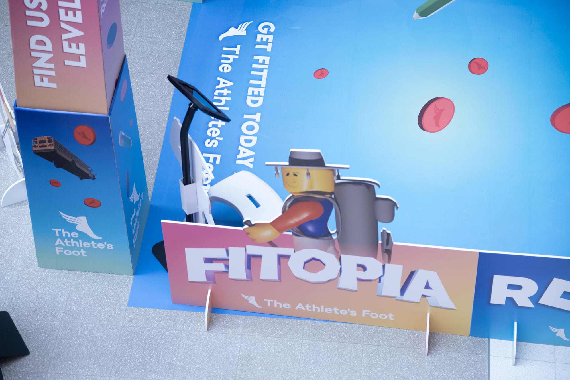 The Athlete's Foot Fitopia x Roblox Activation