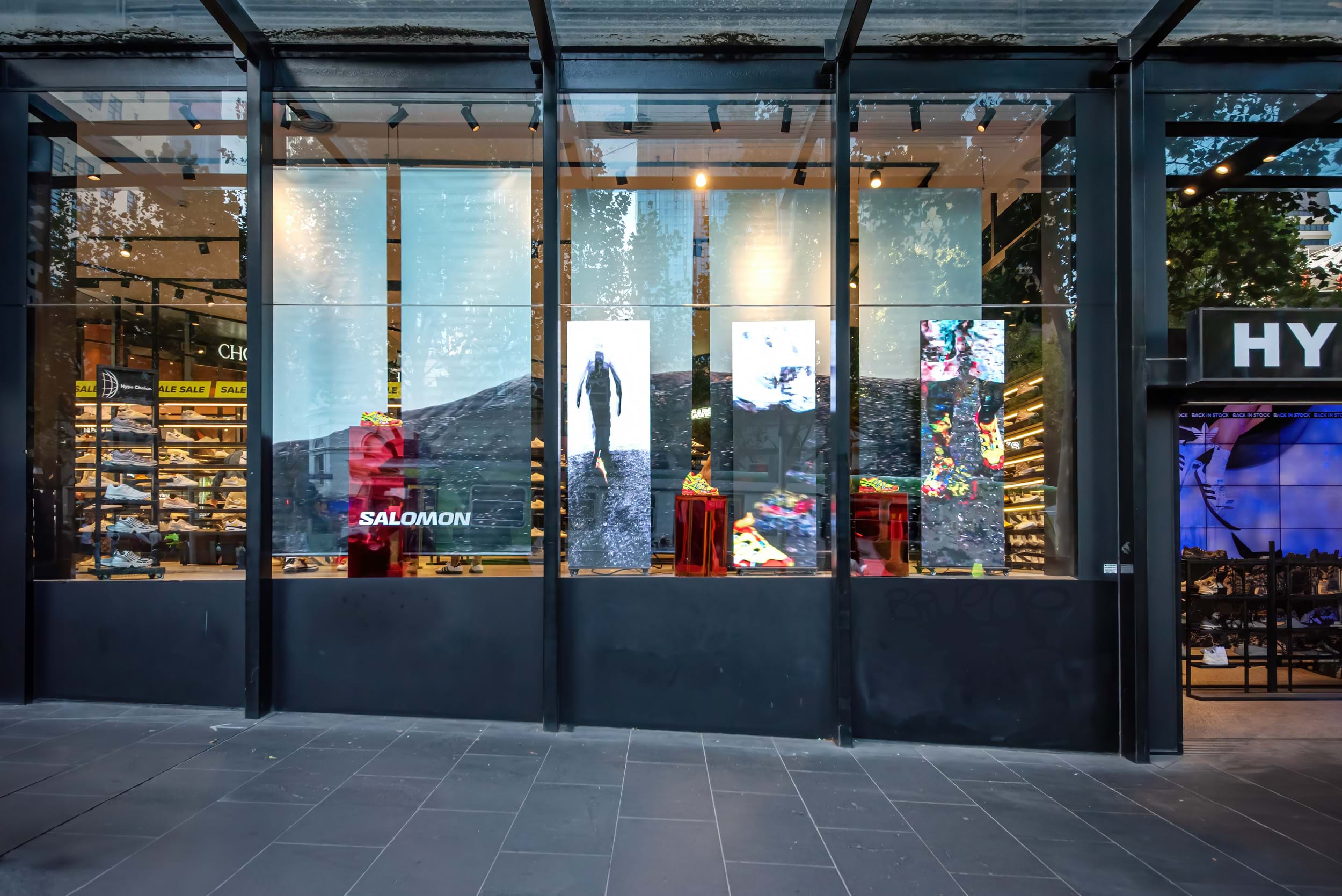 Salomon // Hype DC Window Takeover