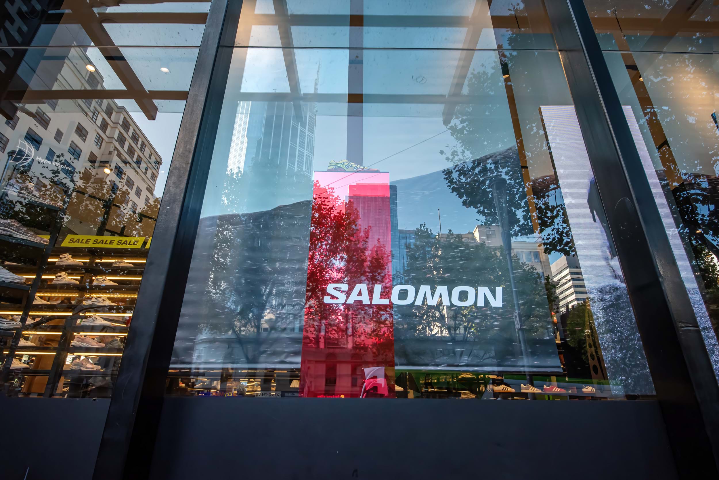 Salomon // Hype DC Window Takeover